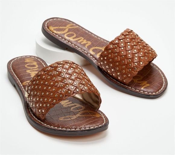 Sam Edelman | Shoes | Sam Edelman Woven Slide Sandals Geraldine Saddle ...